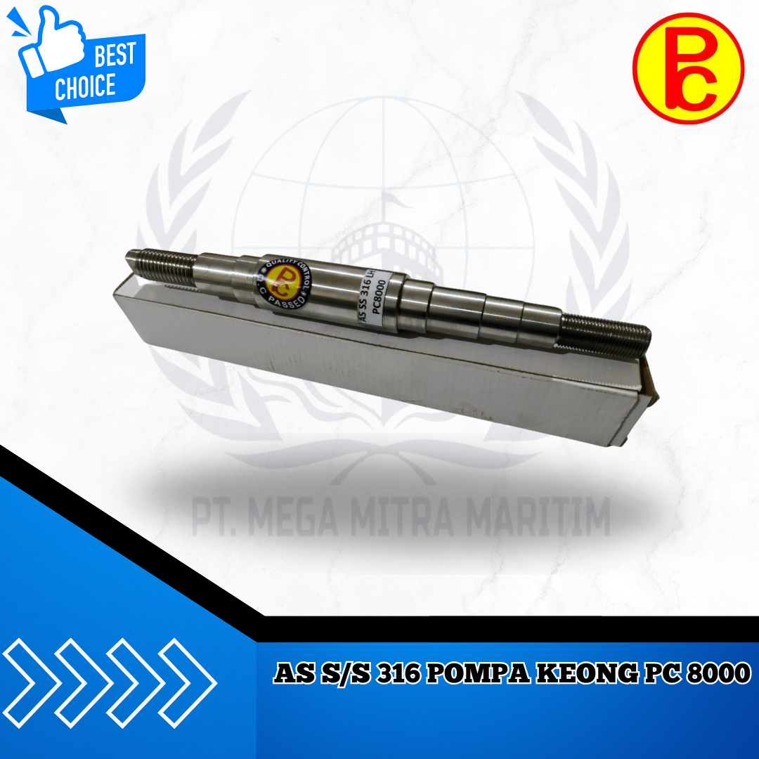 As S/S 316 Pompa Keong PC8000 - Mega Mitra Maritim.